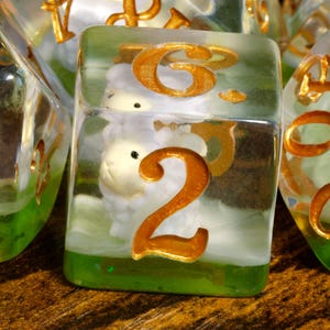 Shepherd’s Luck Dice Set – Sheep-themed Polyhedral Dice - Etsy