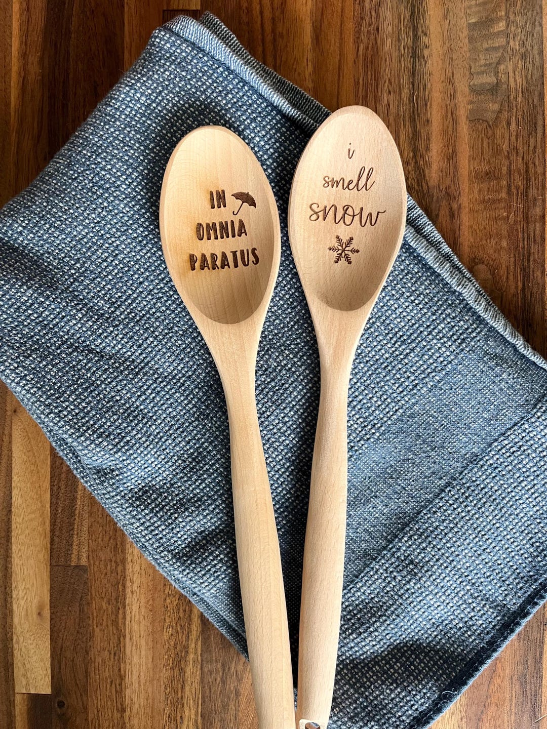 Gilmore Girls Wooden Kitchen Spoon Set (includes 2 Pieces) - Etsy