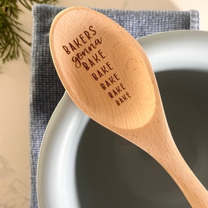 Wood Kitchen Spoon for Music Fans Swift Lyric Housewarming Gift for Her ...
