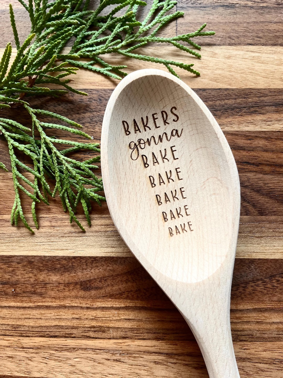 Engraved Wooden Kitchen Spoon: Music Lyric Gift - Etsy