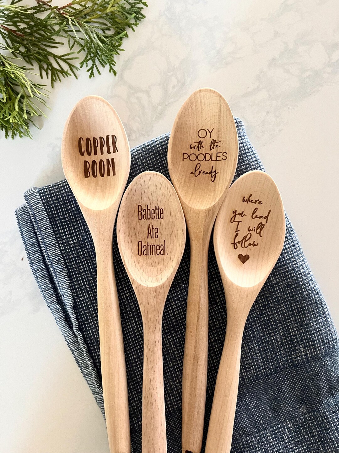 Gilmore Girls Wooden Kitchen Spoon Set (includes 4 Pieces) - Etsy