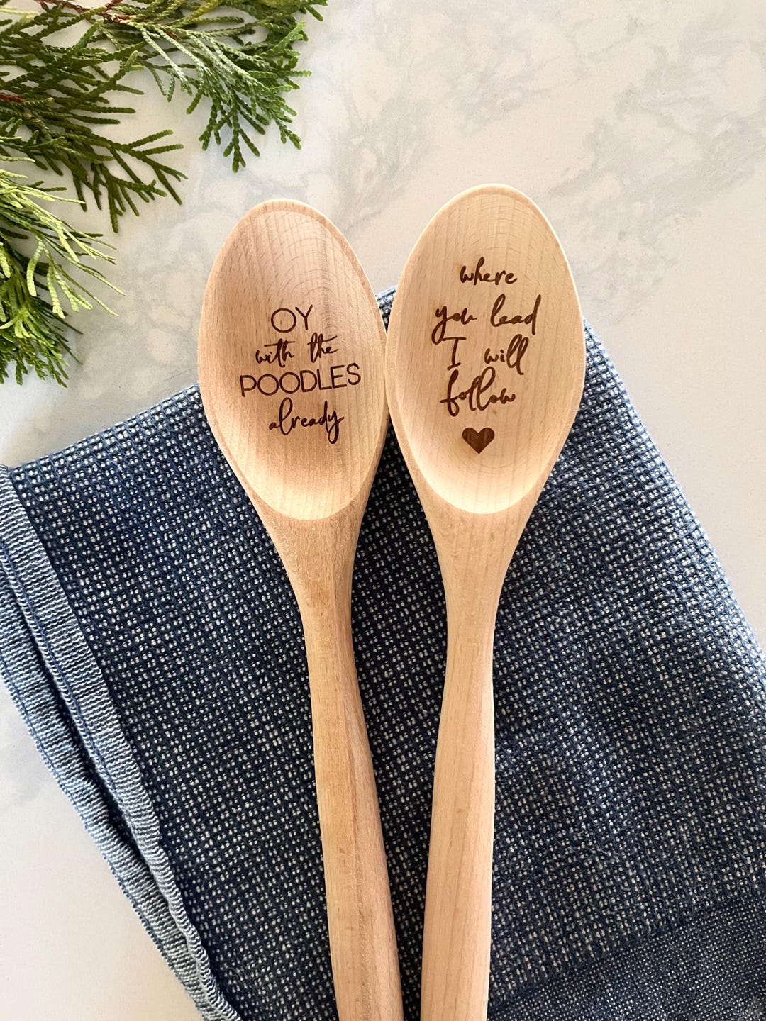 Gilmore Girls Wooden Kitchen Spoon Set includes 2 Pieces - Etsy