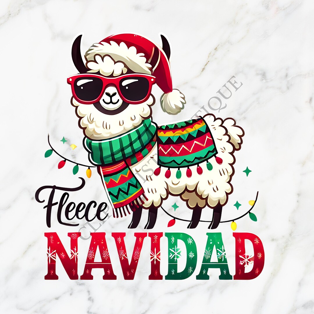 Christmas Llamas Watercolor Clipart Holiday Crafts, High Quality Svg ...