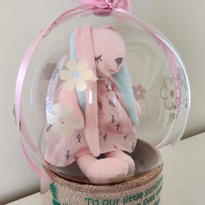 Pink Bunny Bobo Balloon - Etsy