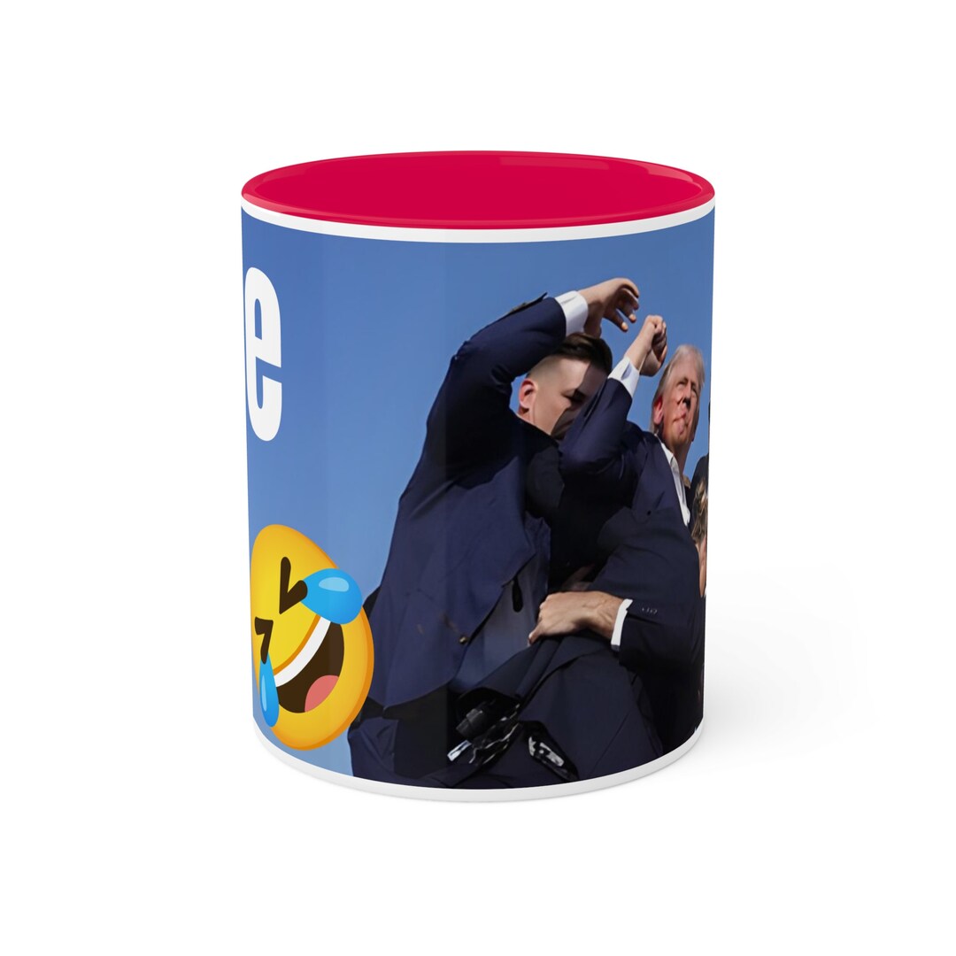Donald Trump Shot 2024 Ceramic Coffee Mug Tea Cup 11 Oz. Cup Mug Trump ...