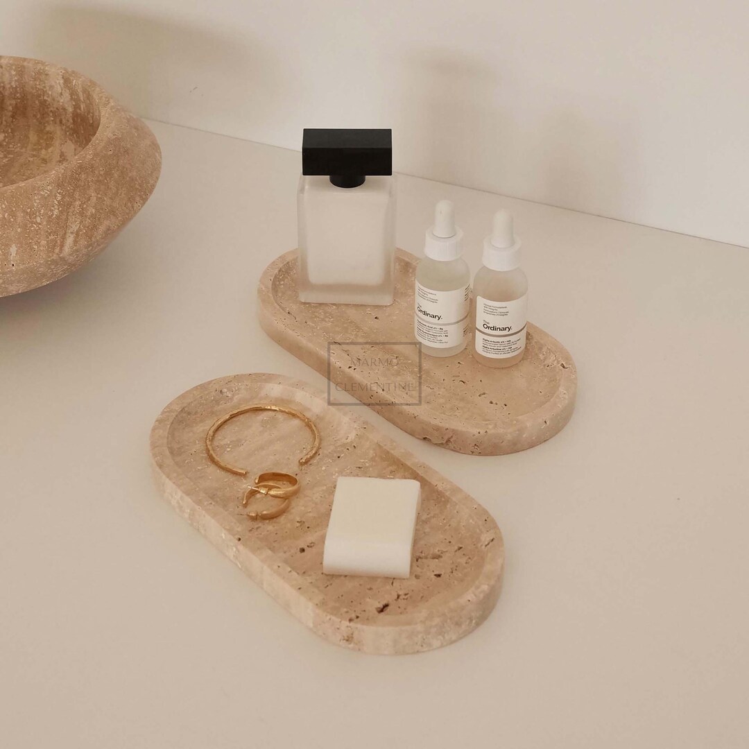 Design Marble Tray Set, Real Marble Tray Set,tray for Bathroom/kitchen ...