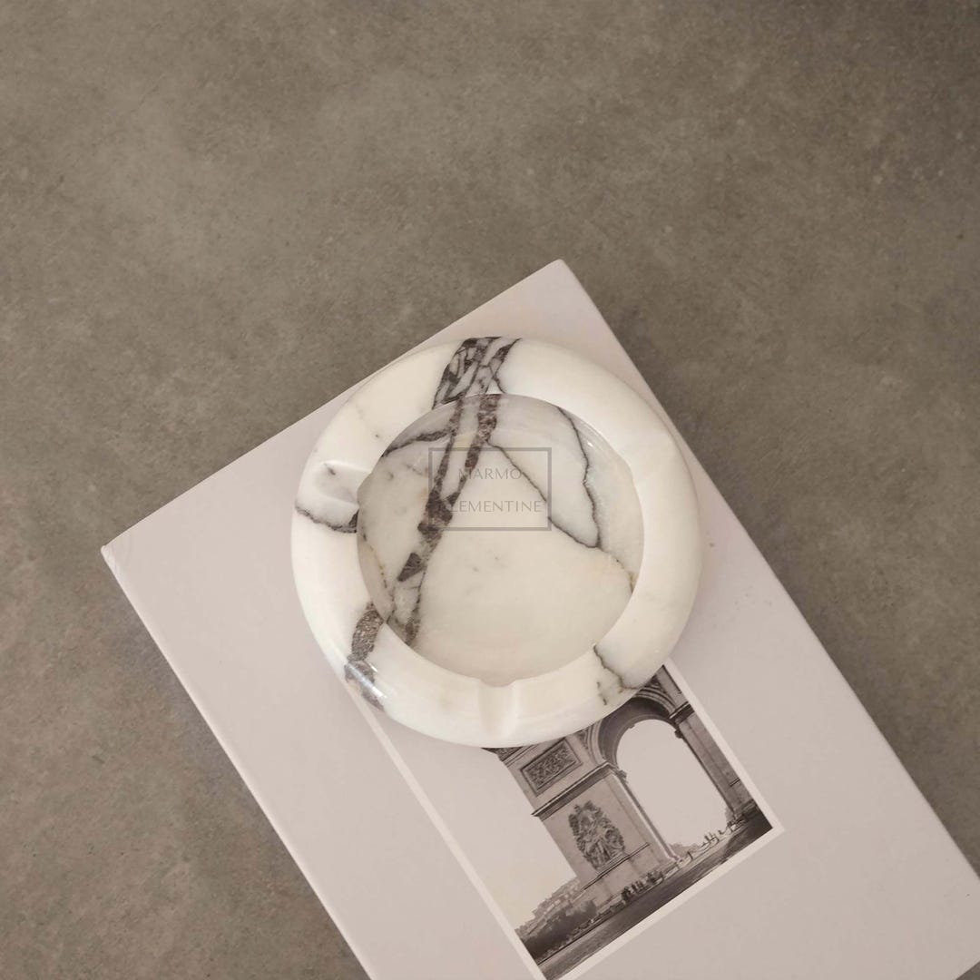 Marble Cigar Ashtray, Marble Cigarette Ashtray, Cigar Accessories - Etsy