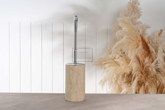 Slate toilet brush holder store