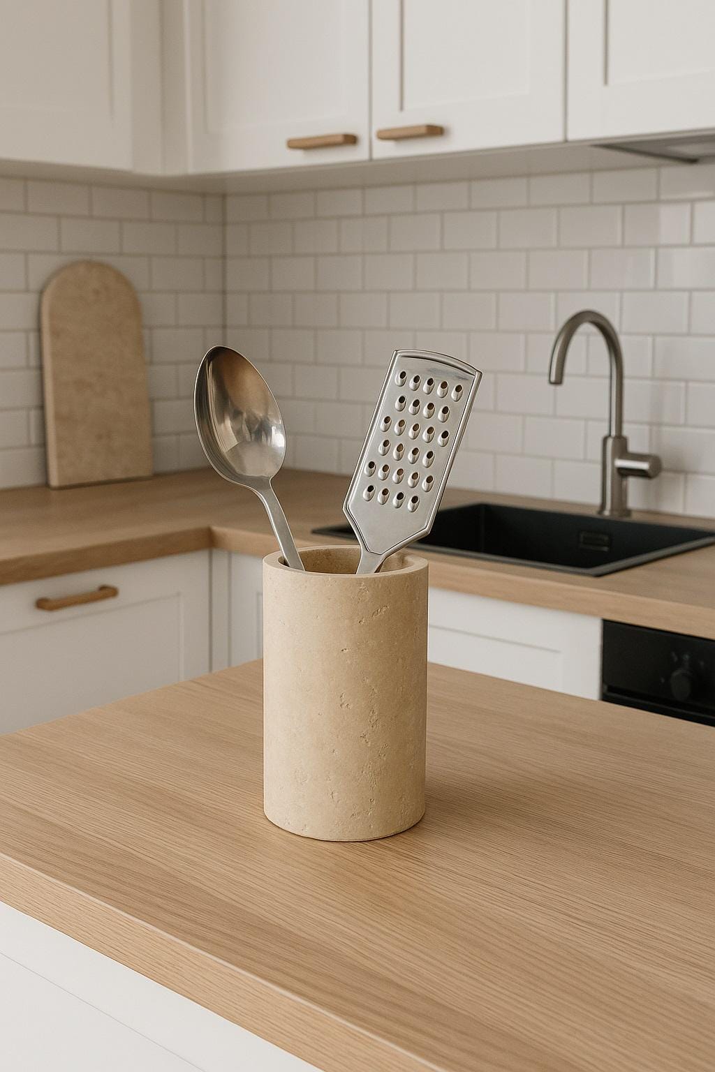 Marble Utensil Holder, Marble Kitchen Organizer, Marble Spoon Organizer ...