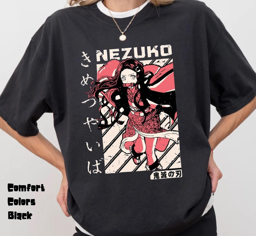 Demon Slayer Nezuko Comfort Colors Shirt, Nezuko Kamado Sweatshirt ...