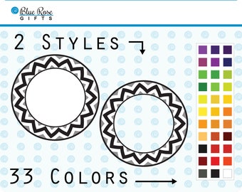 Rope Clip Art Digital Frames Circle Round Clipart Borders Printable ...
