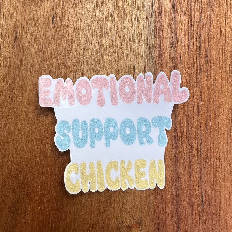 Emotional Support Chicken - Etsy