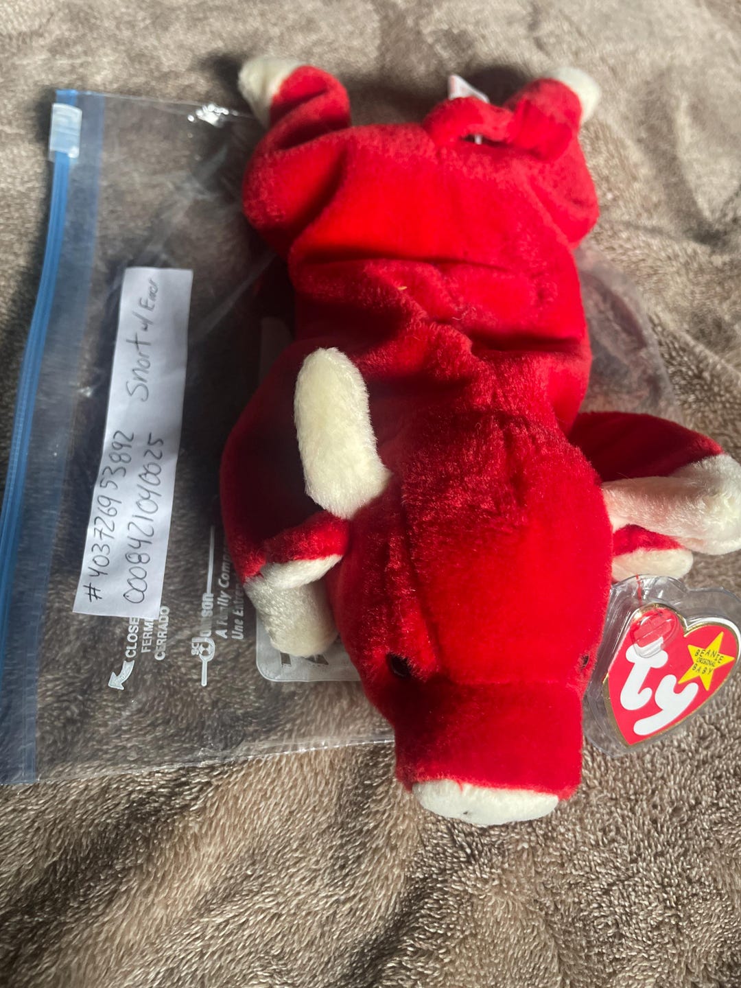 Rare Ty Snort With Error - Etsy