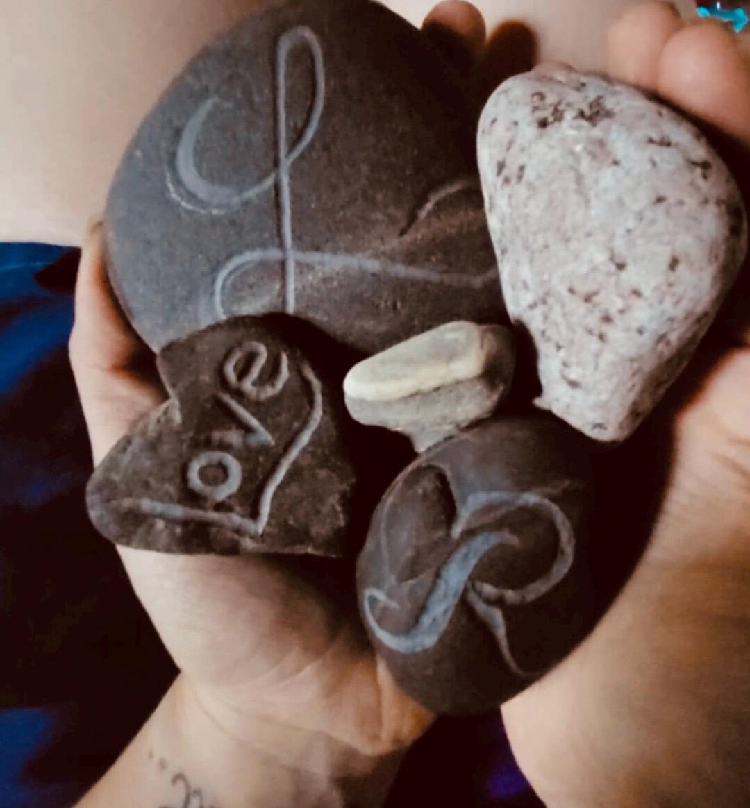 Custom Scribed Alaskan Wishing Stone - Etsy