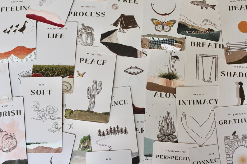 Oracle Deck & Poetry Guidebook - Etsy