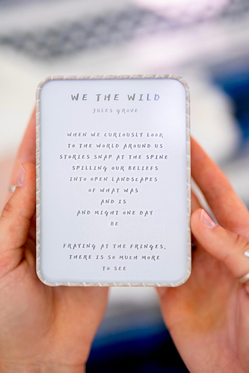 Oracle Deck & Poetry Guidebook - Etsy