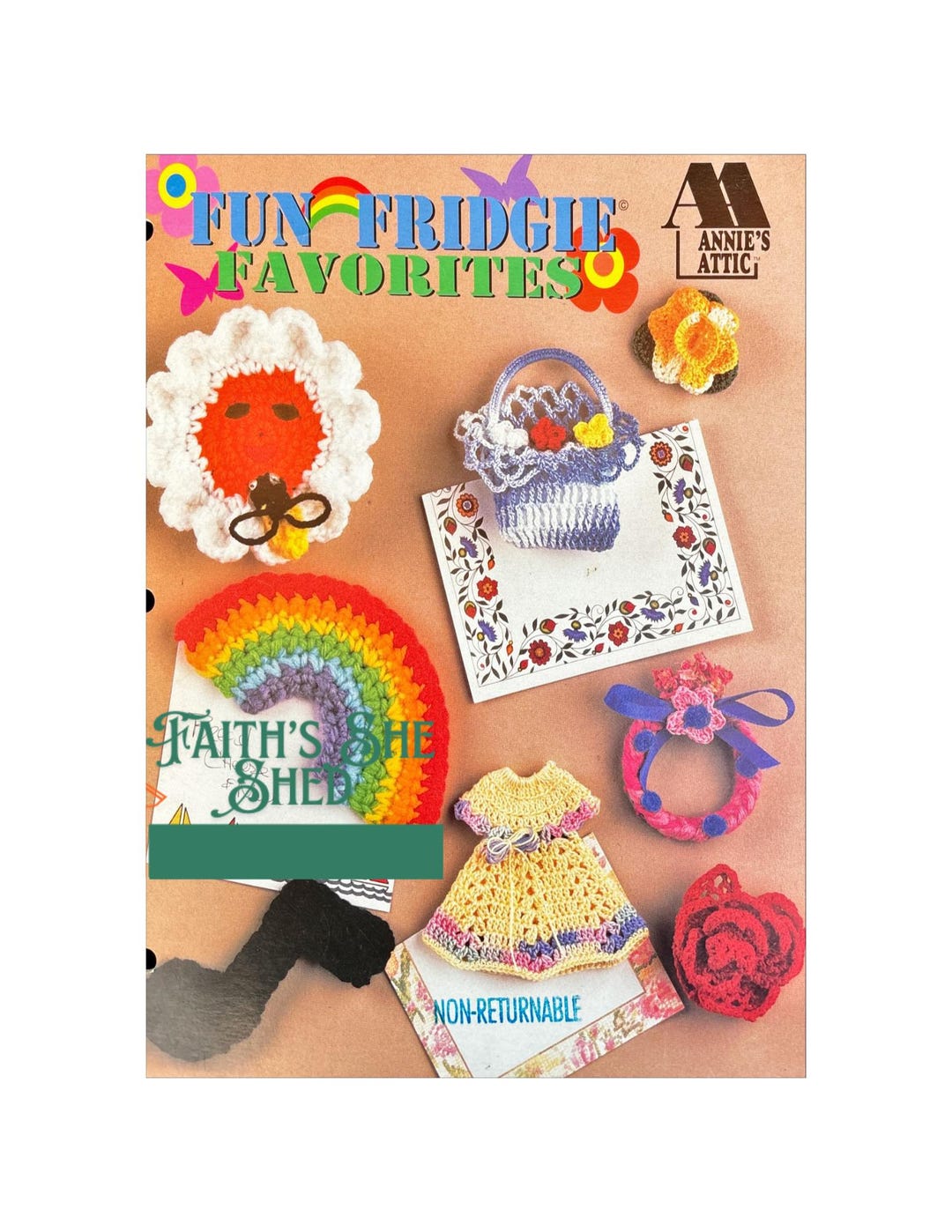 Fun Fridge Favorites Crocheted Refrigerator Magnets Digital Download ...