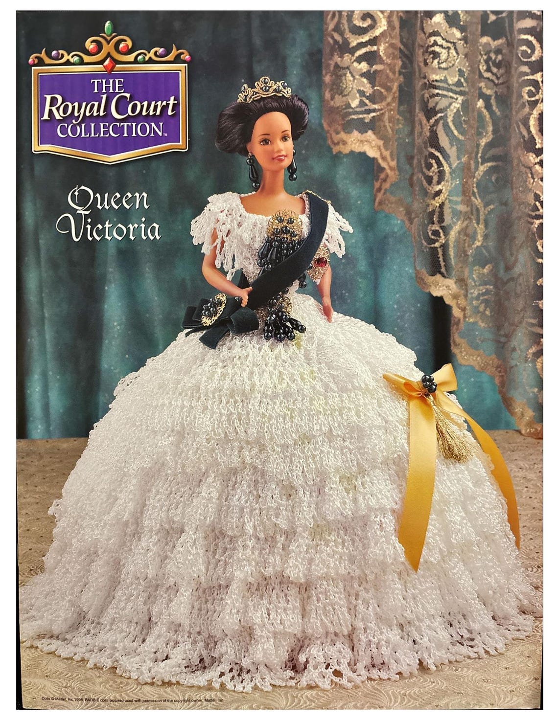 Queen Victoria Royal Court Digital Crochet Pattern Victorian Majesty ...