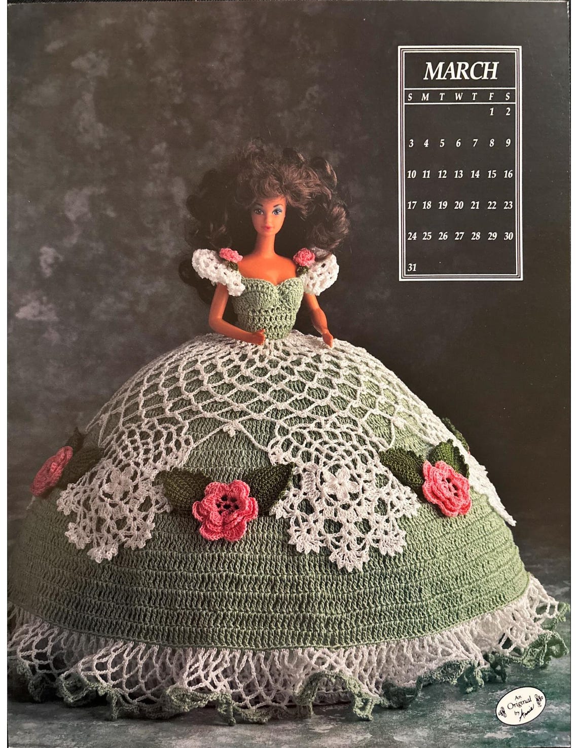 Miss March 1991 Antebellum Collection Bed Doll Digital Crochet Pattern ...