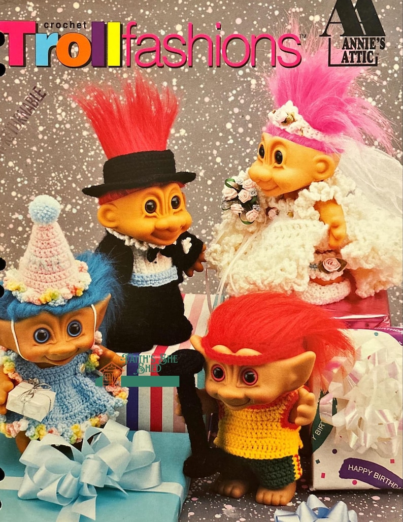 Vintage Troll Doll Clothes Crochet Pattern (digital Download) - Etsy
