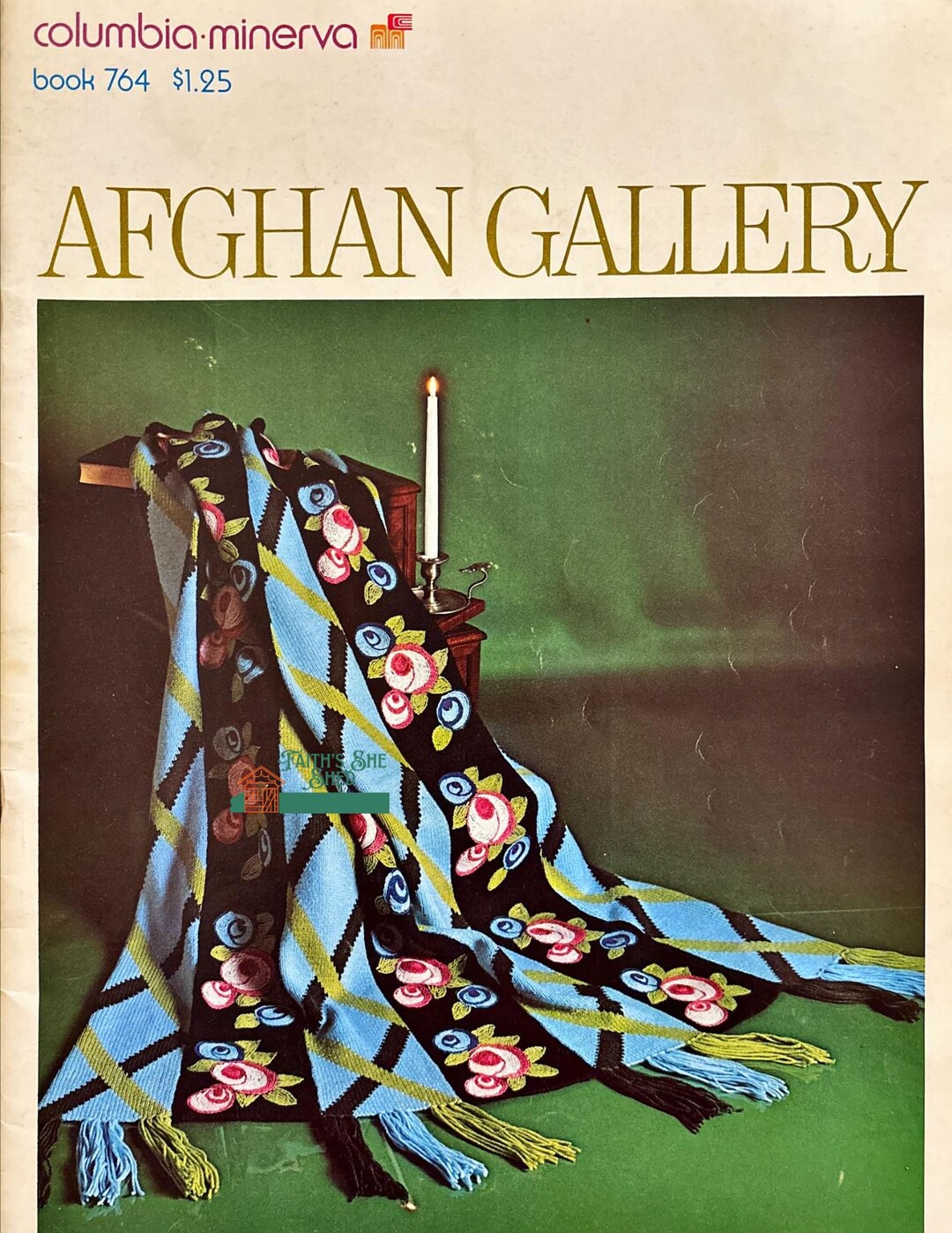 Afghan Gallery Knit and Crochet Digital Pattern Masterpiece Afghans A ...