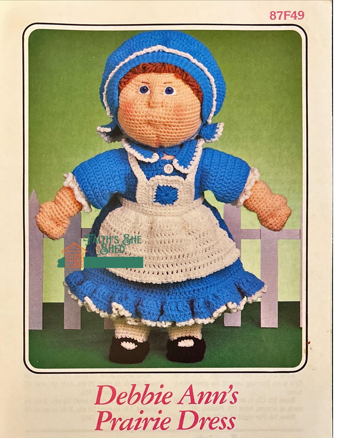 Debbie Ann Bundle Digital Crochet Patterns Contain 2 Pdfs Nostalgic ...