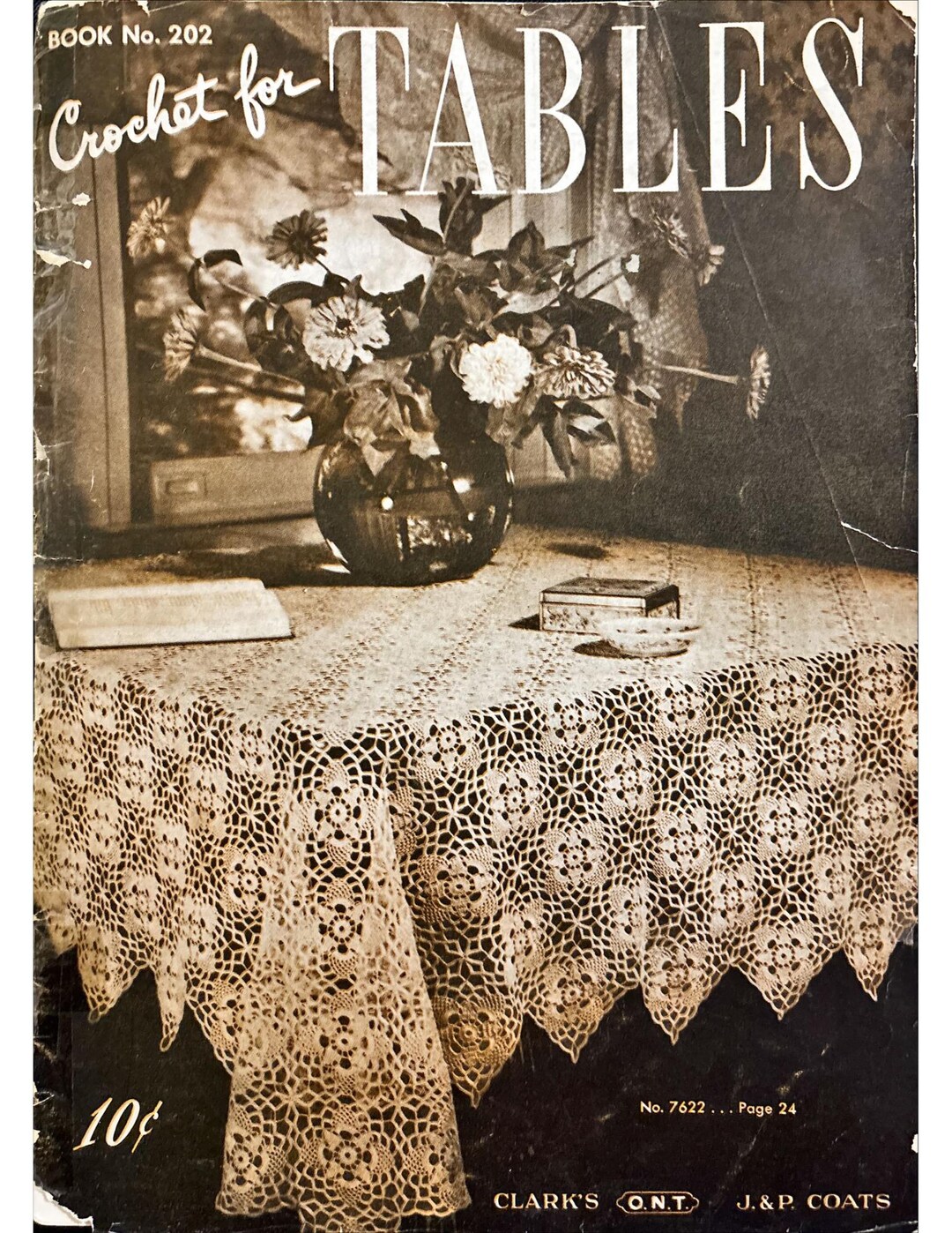 1943 Crochet for Tables Digital Pattern Timeless Threads: Crochet ...