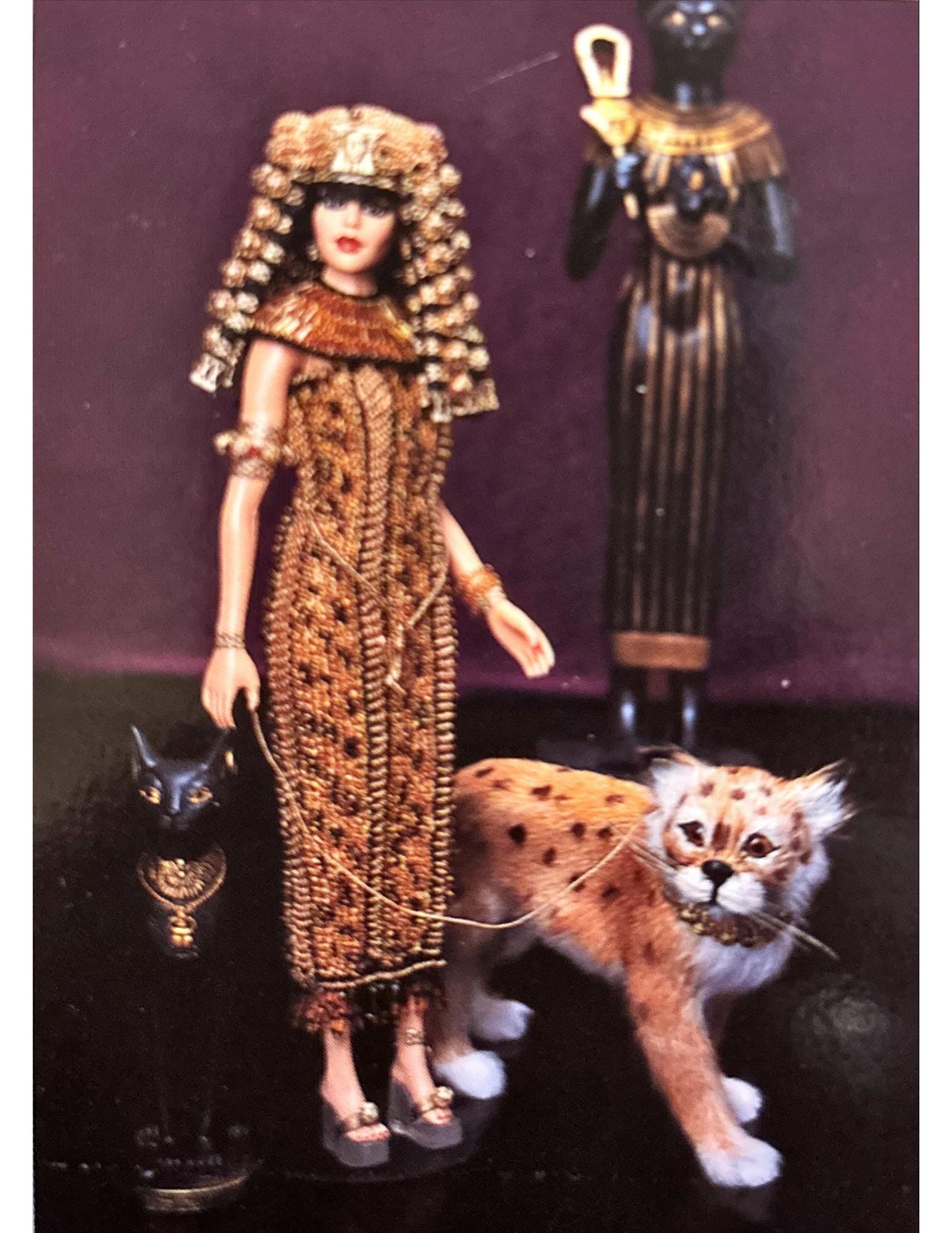 Cleopatra and Josephine Digital Crochet Pattern Egyptian Elegance ...