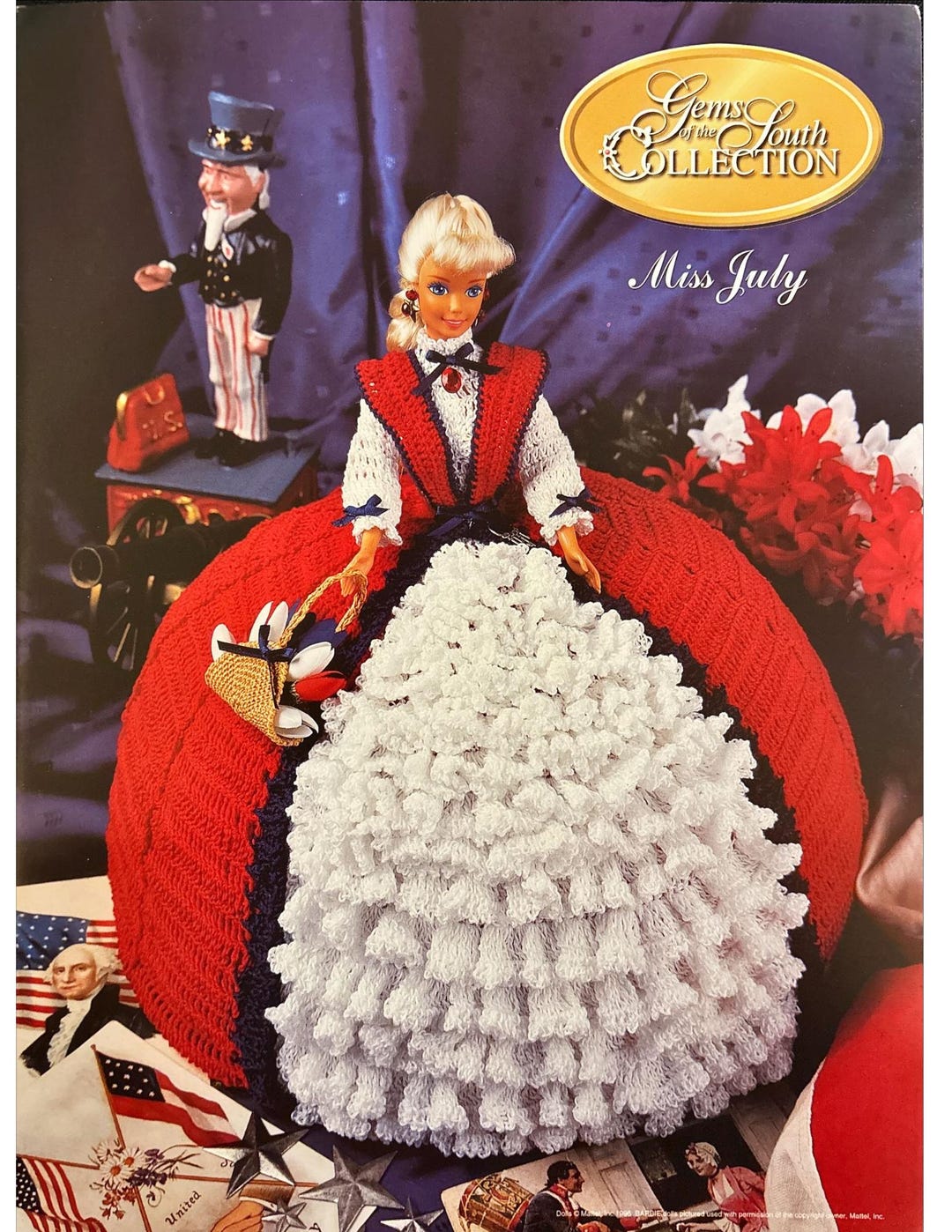 Miss July Gems of the South Collection Digital Crochet Pattern Southern ...