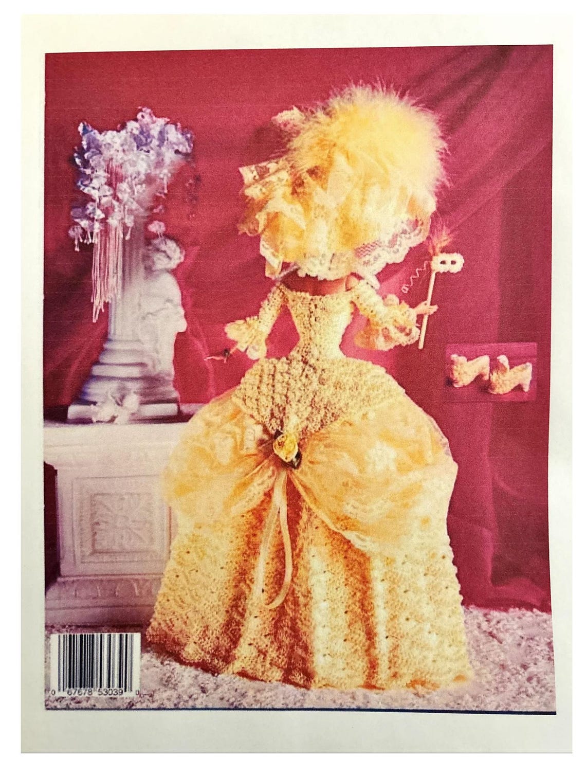 1790 English Aristocrat DIGITAL DOWNLOAD PATTERN Crochet Collector ...