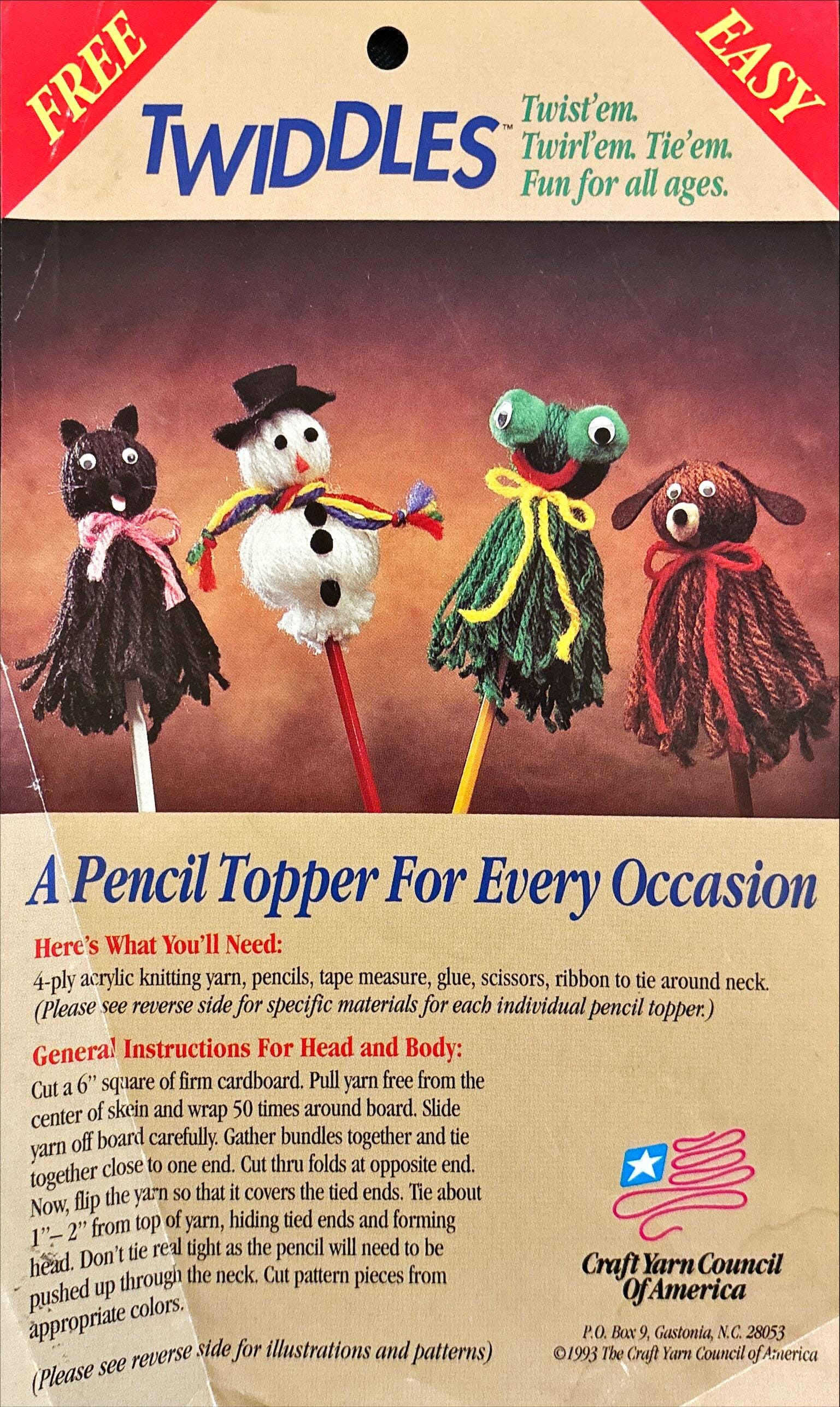 Pencil Toppers Book 5 Aliens Vintage Digital Pattern Out-of-this-world ...