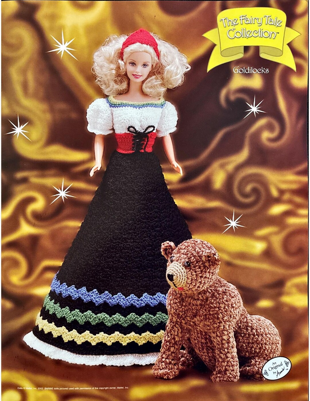 Goldilocks the Fairy Tale Collection Digital Crochet Pattern Whimsical ...