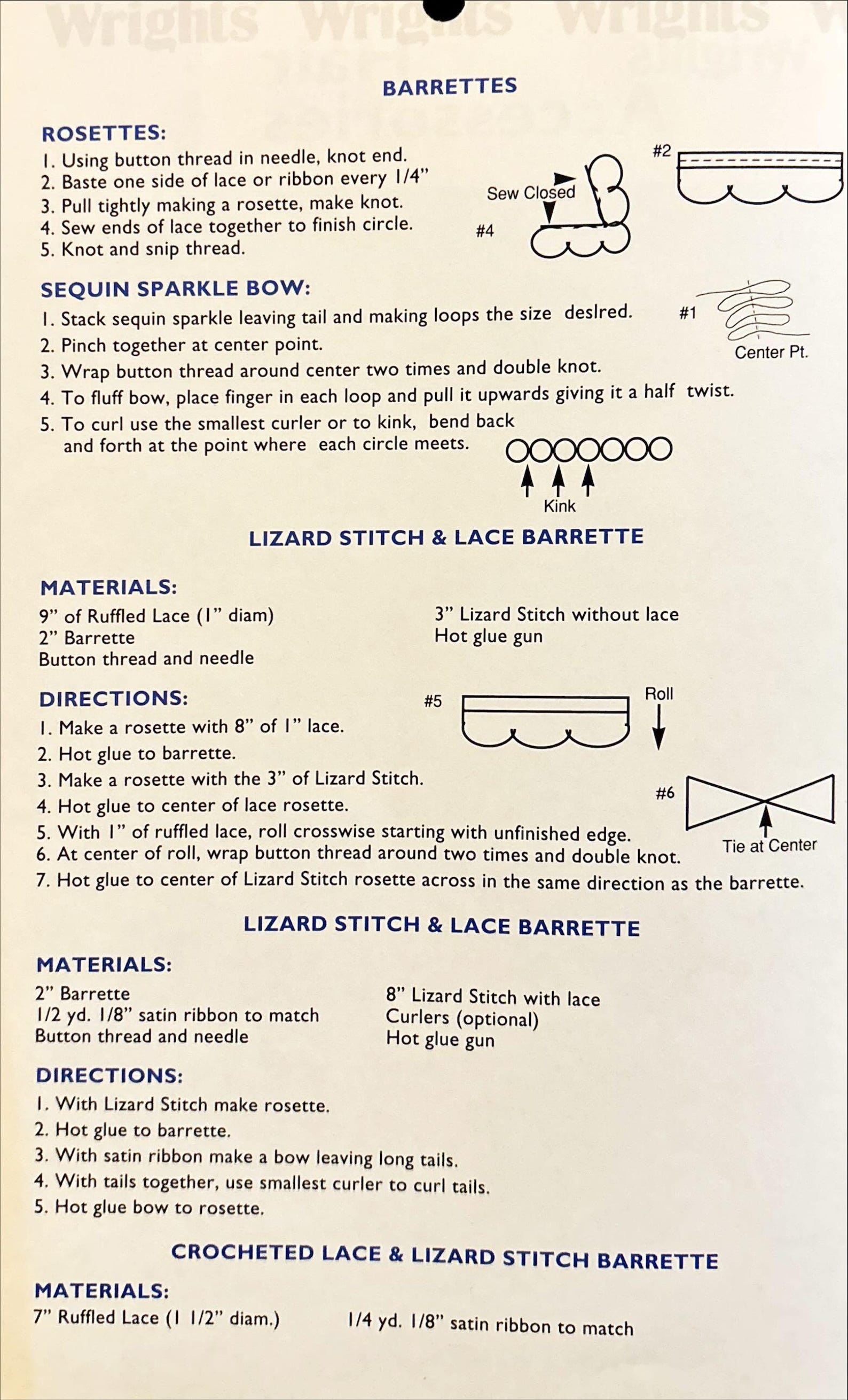 Powder Room Pretties Vintage DIGITAL DOWNLOAD Pattern. Crochet Spare ...