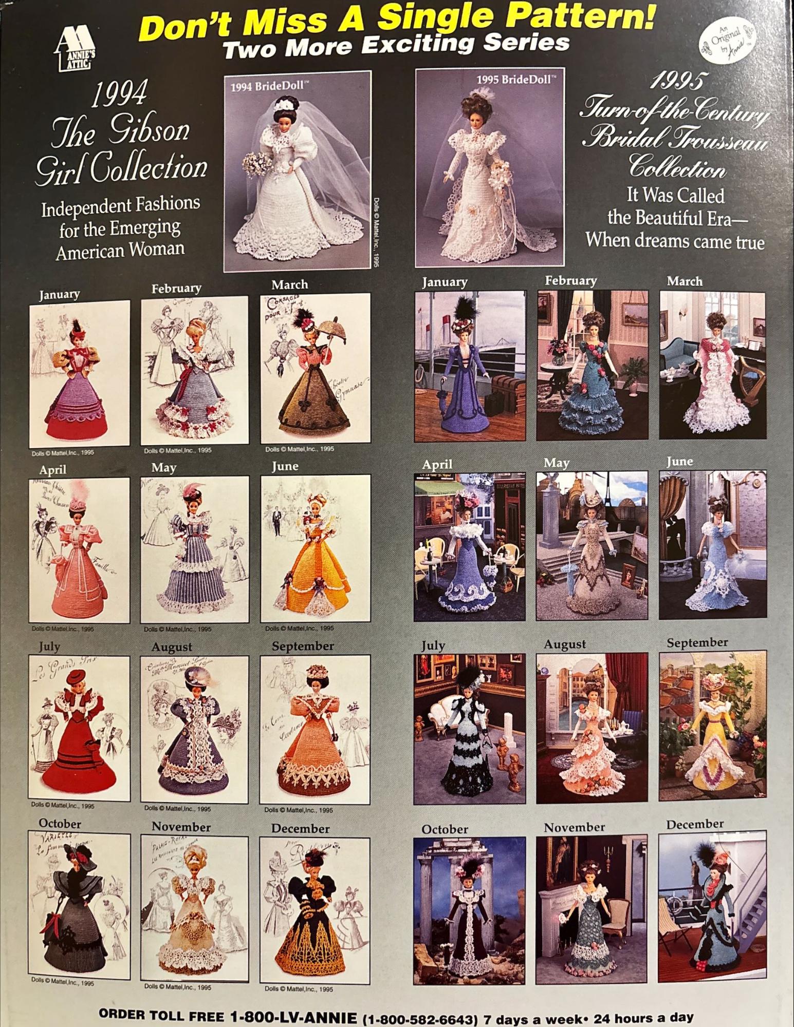 Miss April 1991 Antebellum Collection Digital Crochet Pattern Southern ...