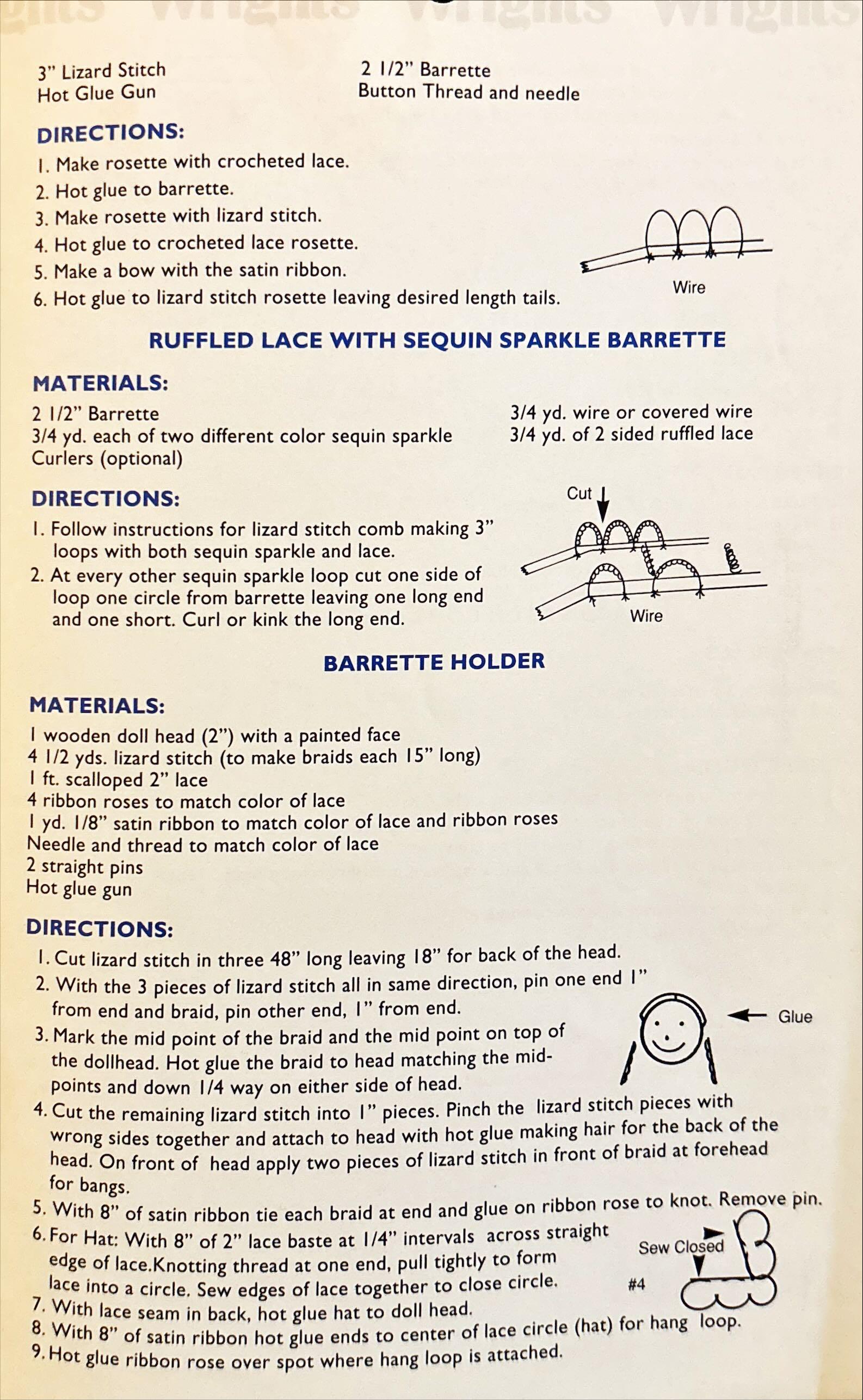 Regal Stitches of Timeless Beauty Victorian Fashion Dolls Vintage ...