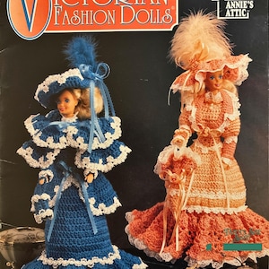 Regal Stitches of Timeless Beauty Victorian Fashion Dolls Vintage ...