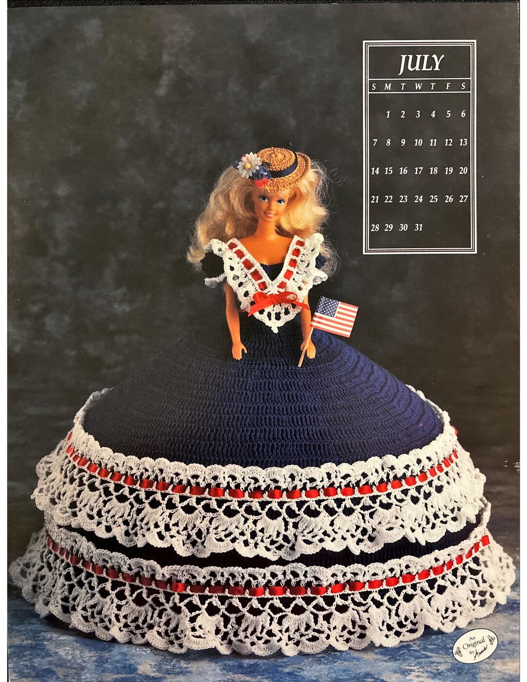 Miss July 1991 Antebellum Collection Digital Crochet Pattern July ...