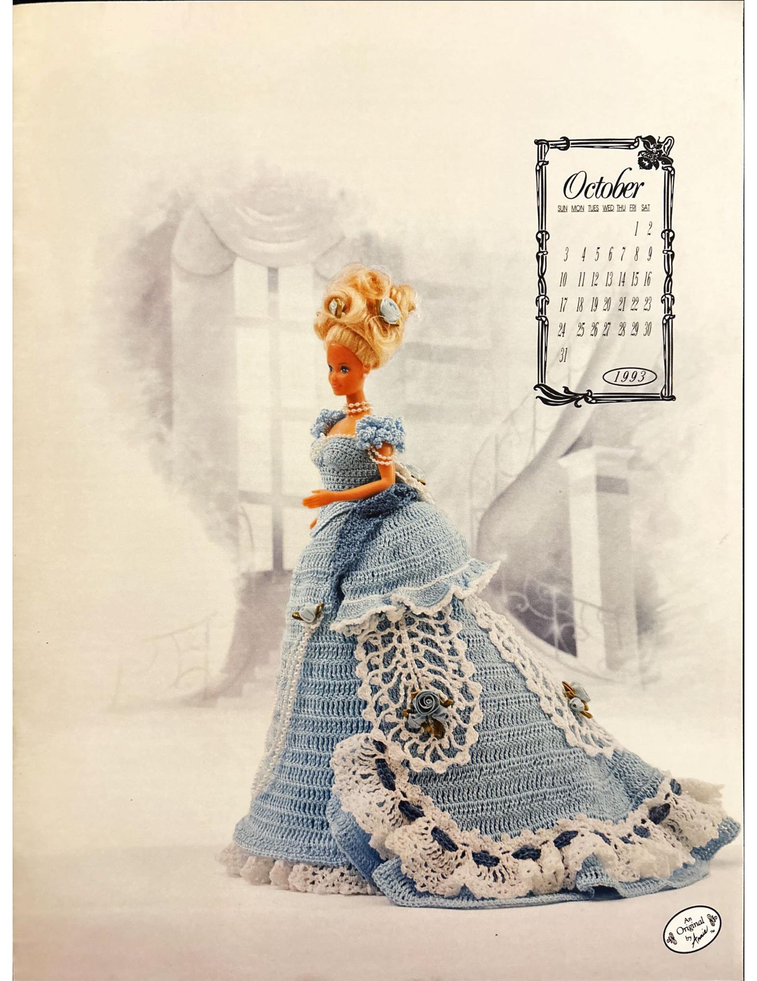 Miss October 1993 Digital Crochet Pattern Annies Calendar Bed Doll ...