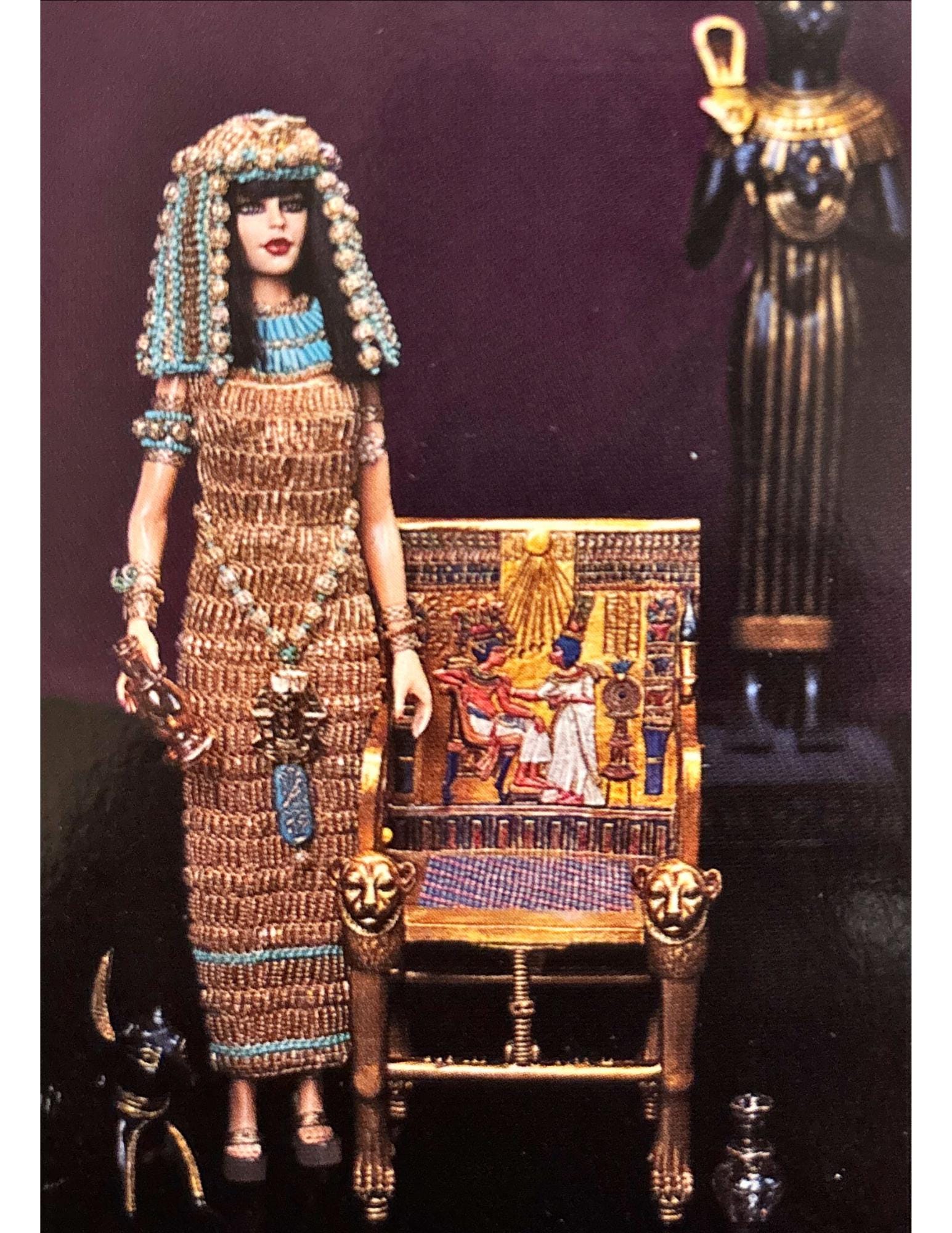 Cleopatra and Josephine Digital Crochet Pattern Egyptian Elegance ...