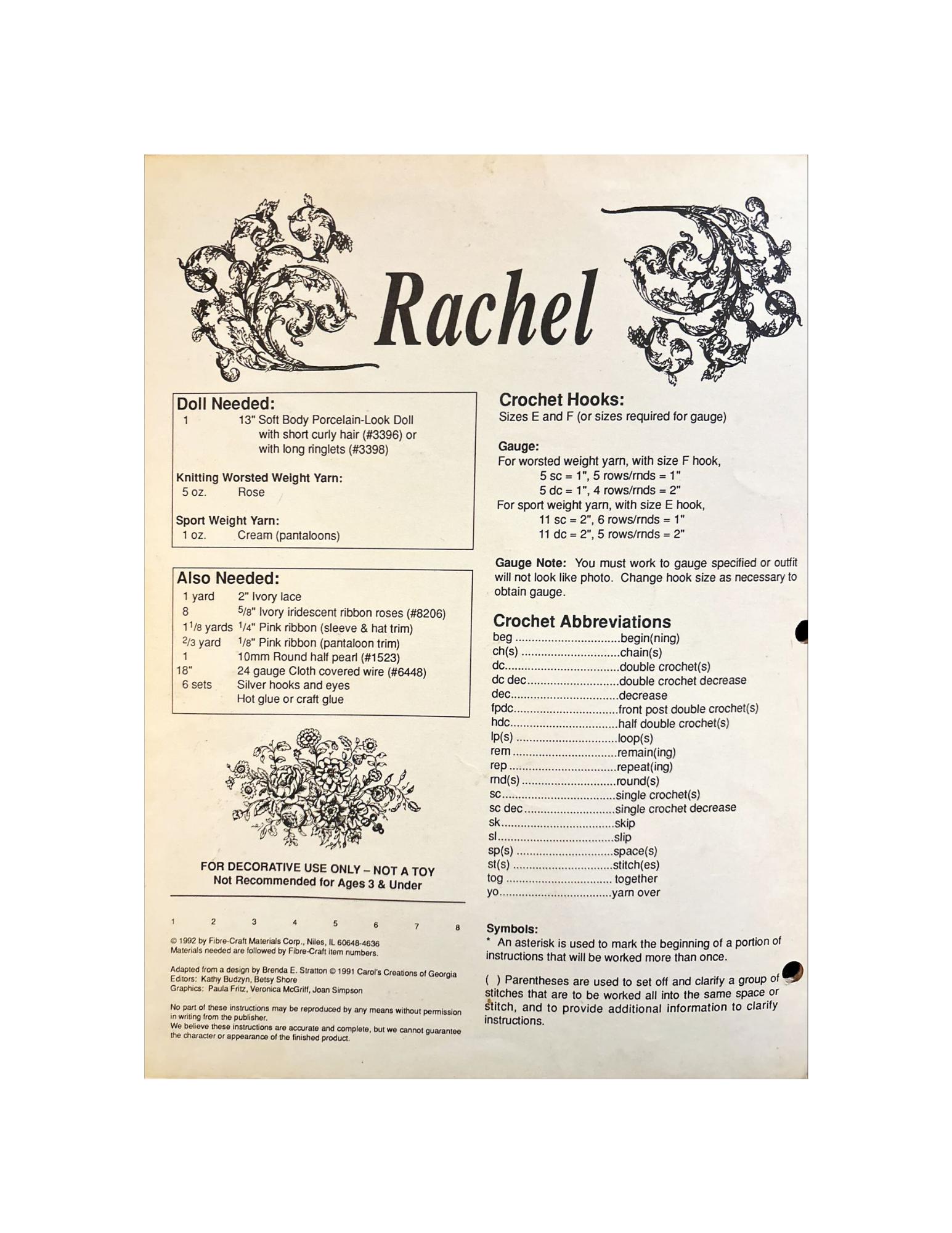 Rachel Vintage Digital Crochet Pattern. Crochet an Outfit Complete With ...