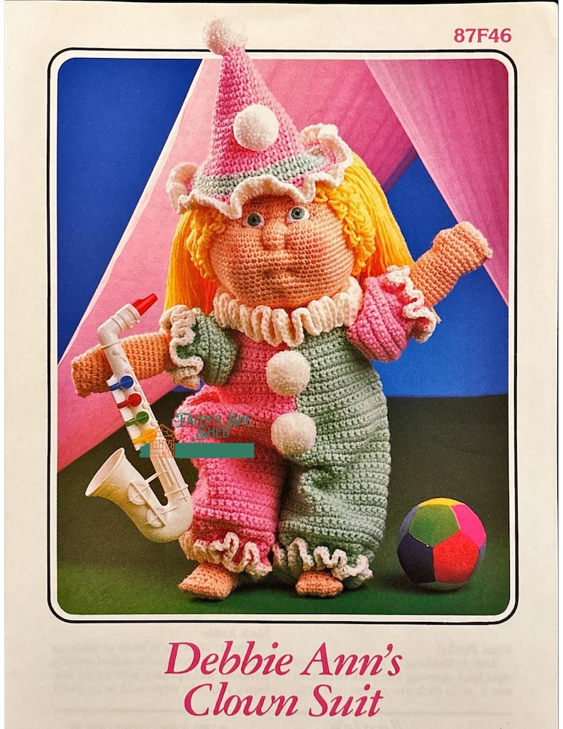 Debbie Ann Bundle Digital Crochet Patterns Contain 2 Pdfs Nostalgic ...