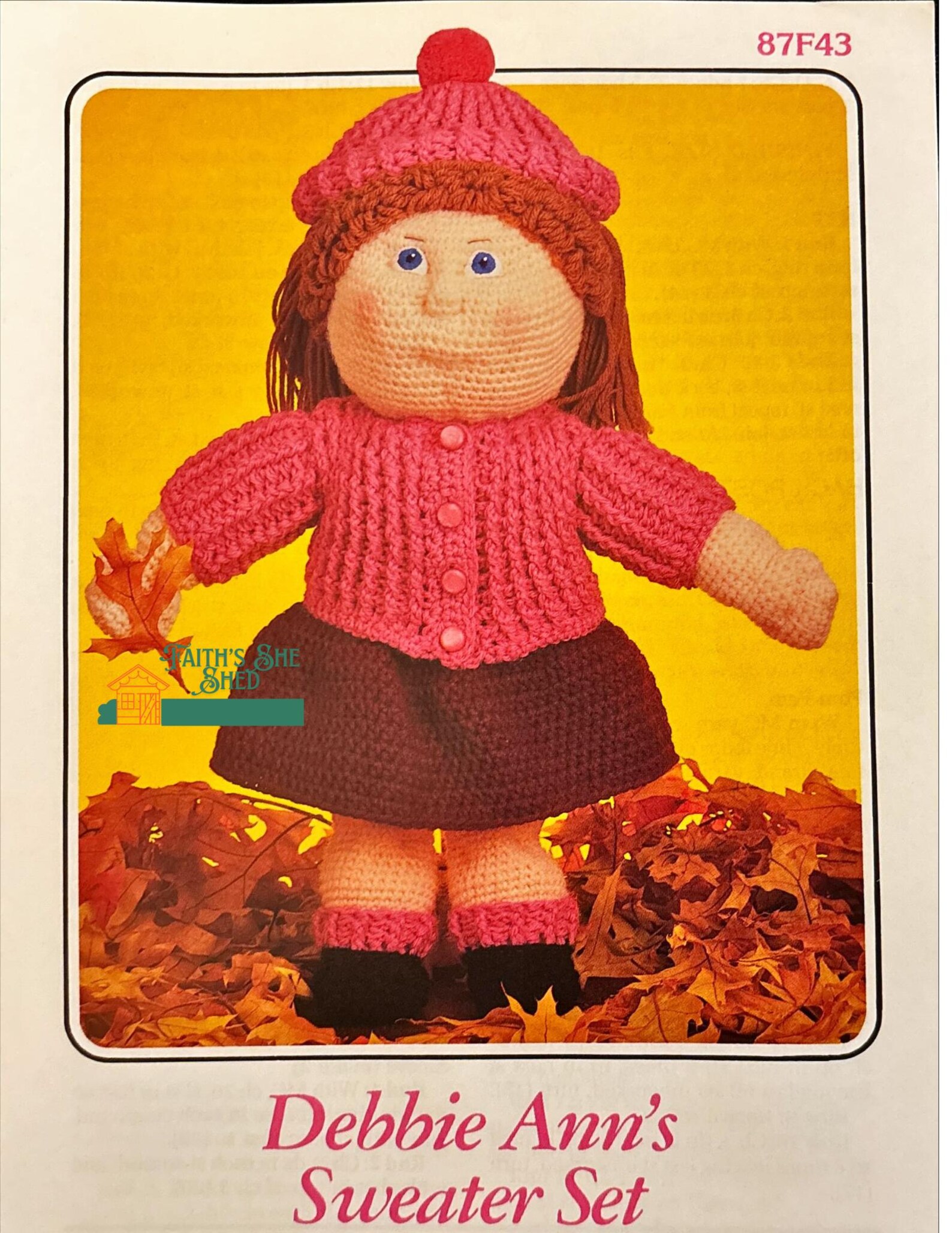 Debbie Ann Bundle Digital Crochet Patterns Contain 2 Pdfs Nostalgic ...