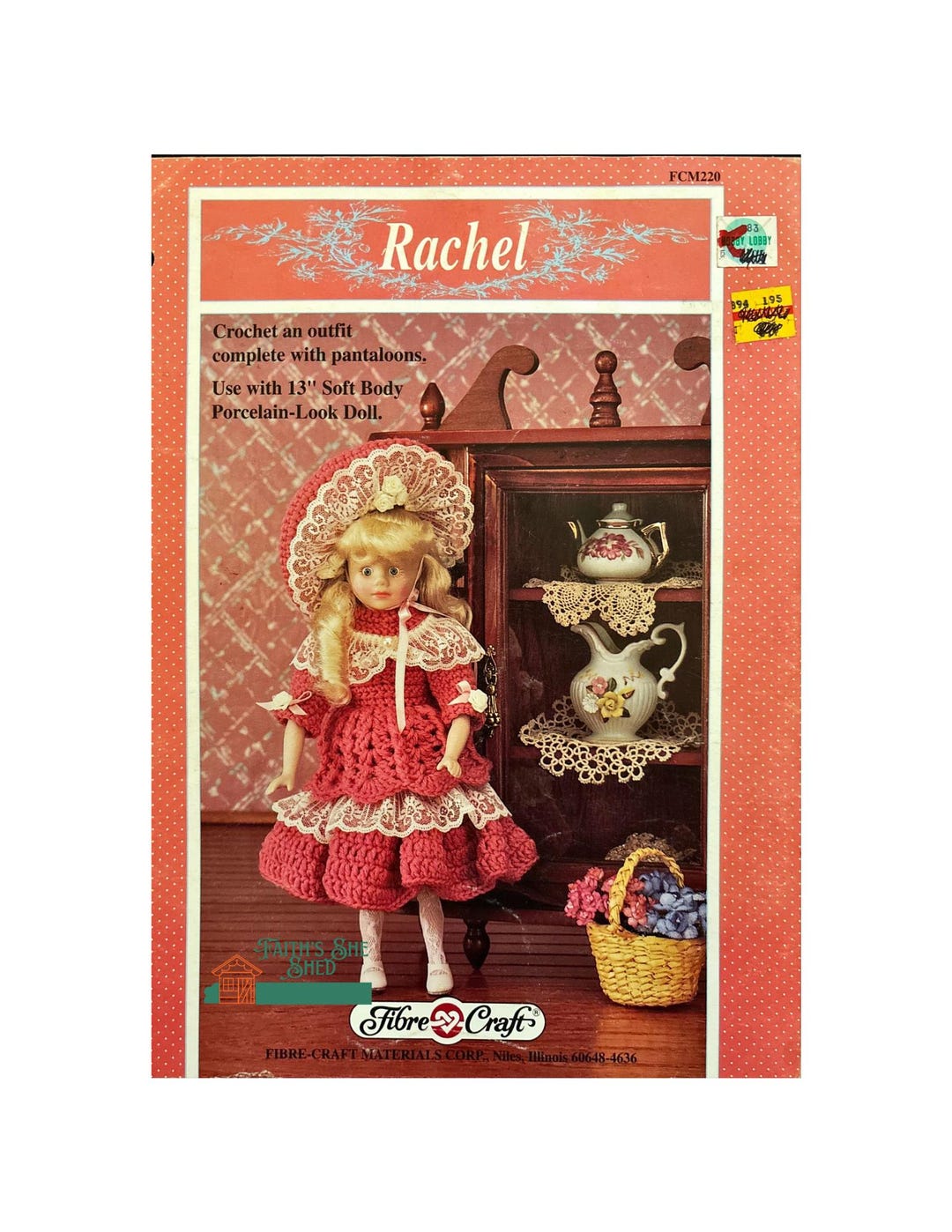 Rachel Vintage Digital Crochet Pattern. Crochet an Outfit Complete With ...