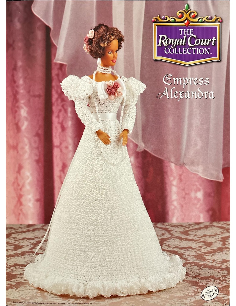 Empress Alexandra the Royal Court Collection Digital Crochet Pattern ...