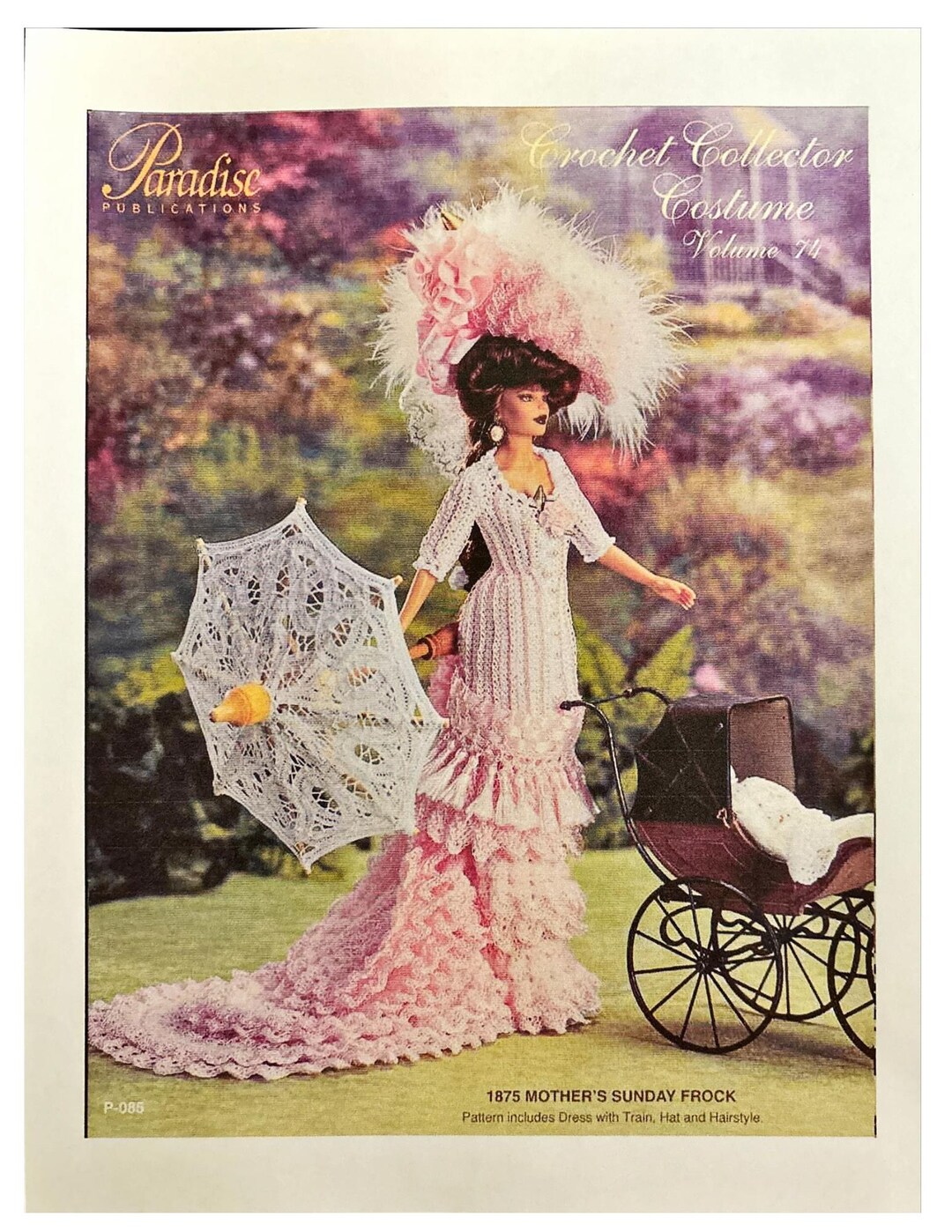 1875 Mother's Sunday Frock DIGITAL DOWNLOAD PATTERN Crochet Collector ...