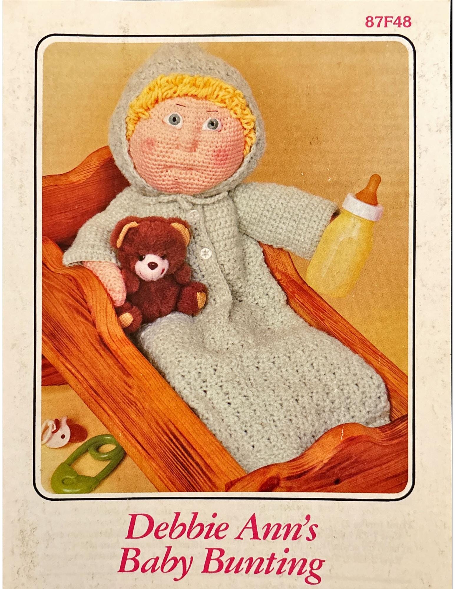 Debbie Ann Bundle Digital Crochet Patterns Contain 2 Pdfs Nostalgic ...