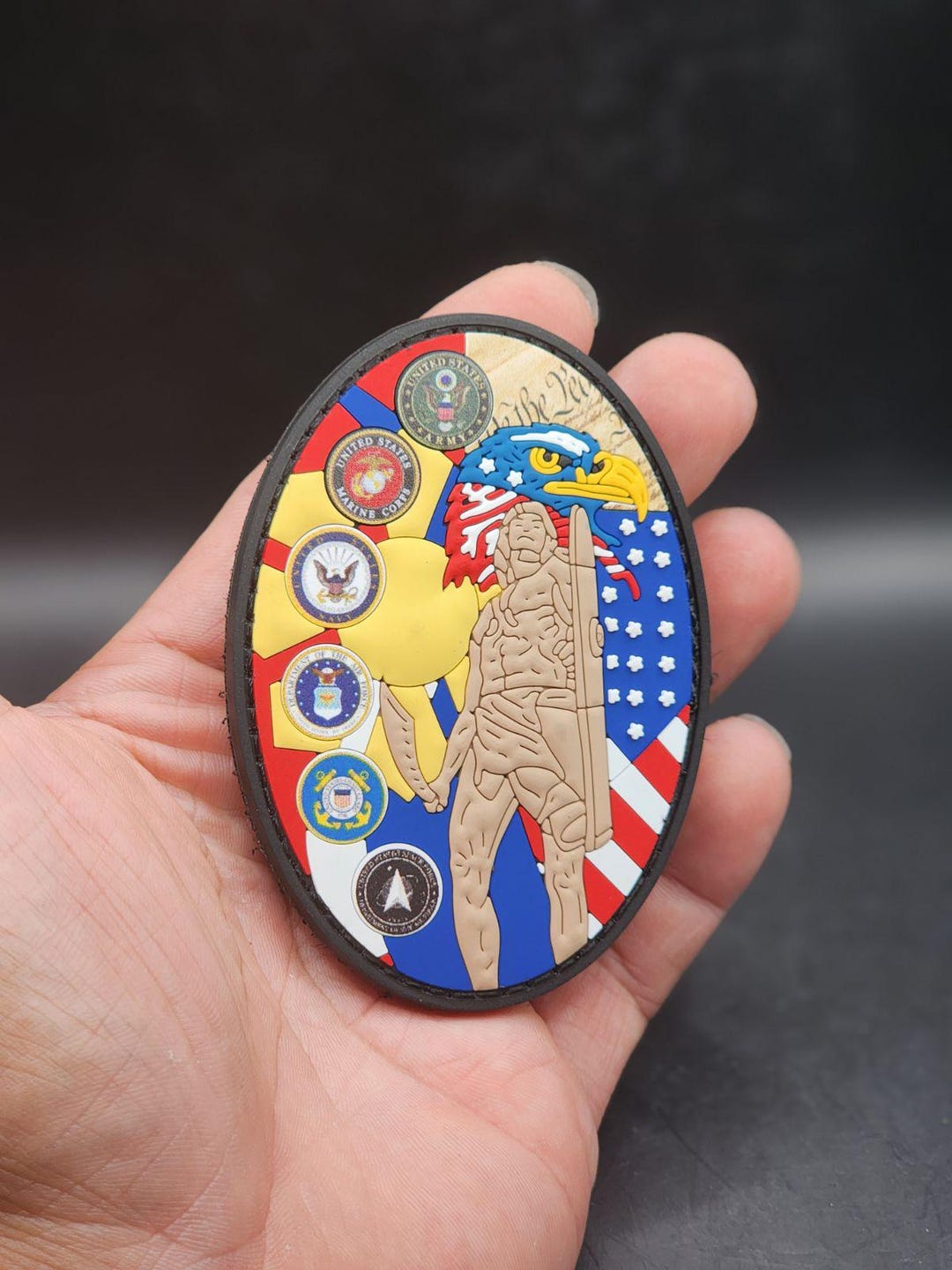 3.5 AAPI HERITAGE / Fil-am Velcro Patch - Etsy