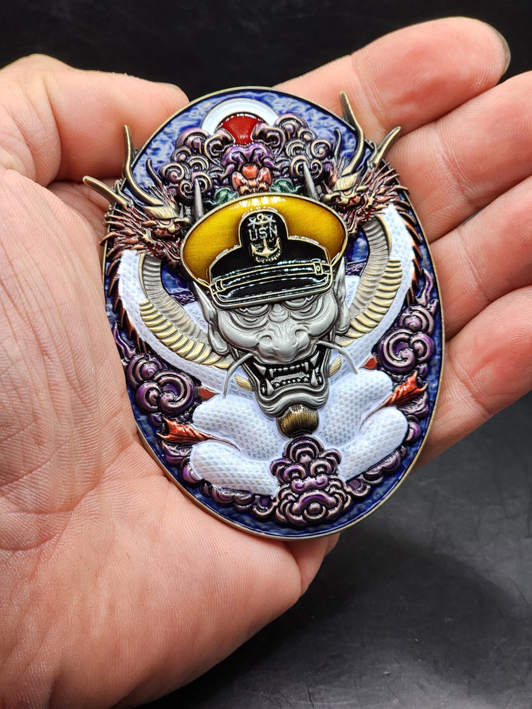 Navy MCPO Challenge Coin - Far East Mess Series - Etsy