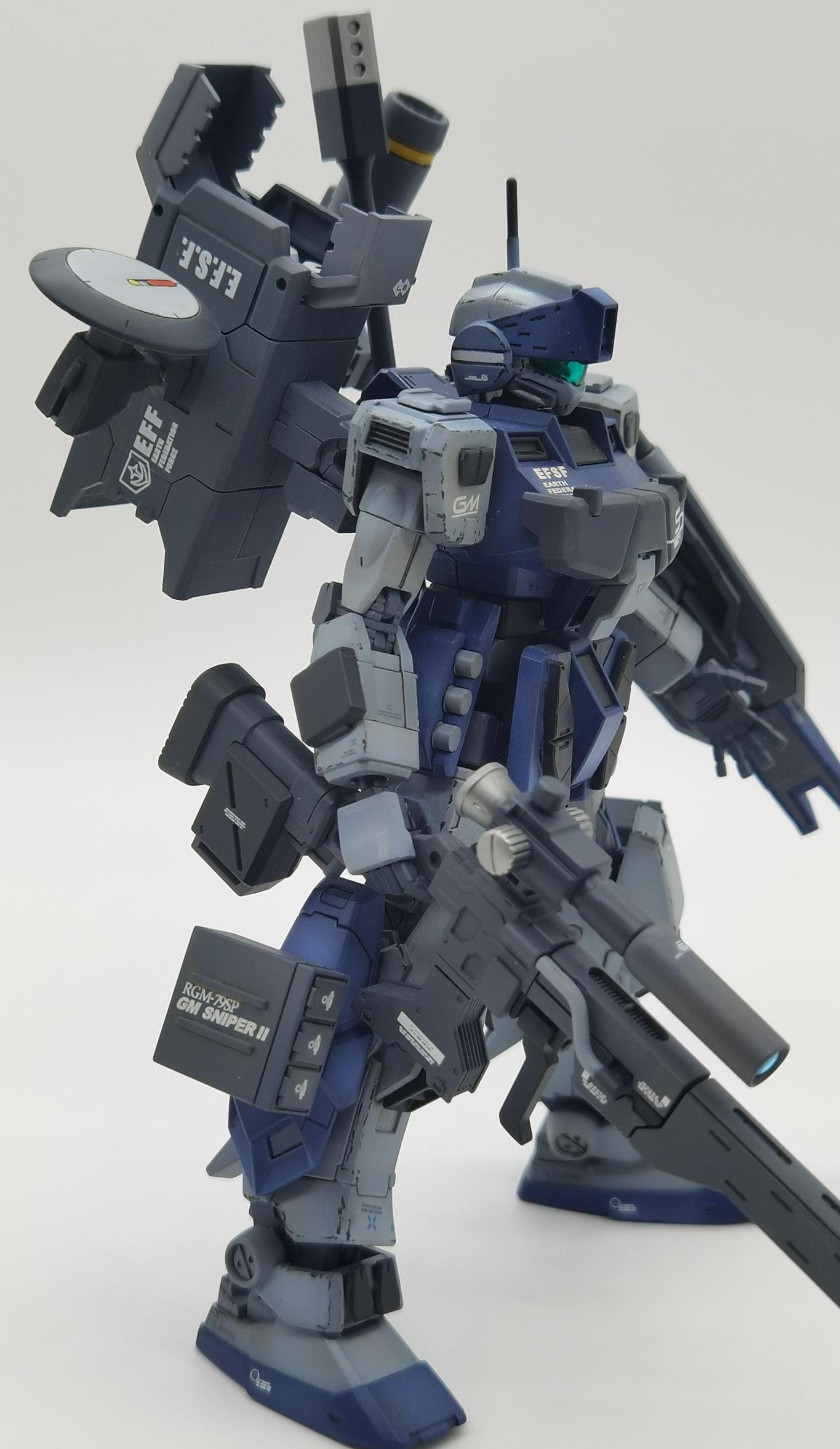 Built & Painted BANDAI MG 1/100 Model Kit Full Armor Striker Custom GM ...