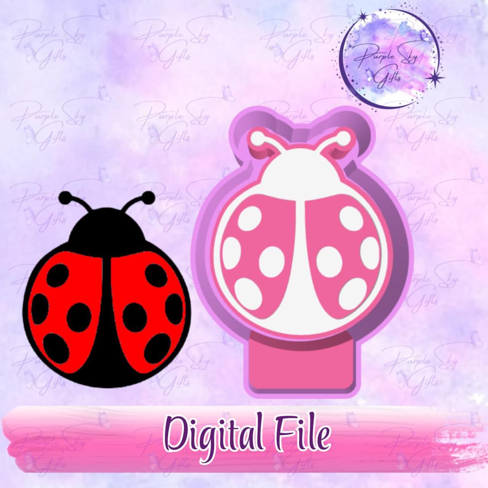 Ladybug STL DIGITAL FILE for Freshie, Silicone Mold, Resin Art, Wax ...